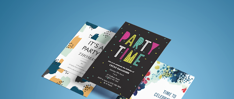 Custom Invitations, Create Your Personalised Invitation | Vistaprint