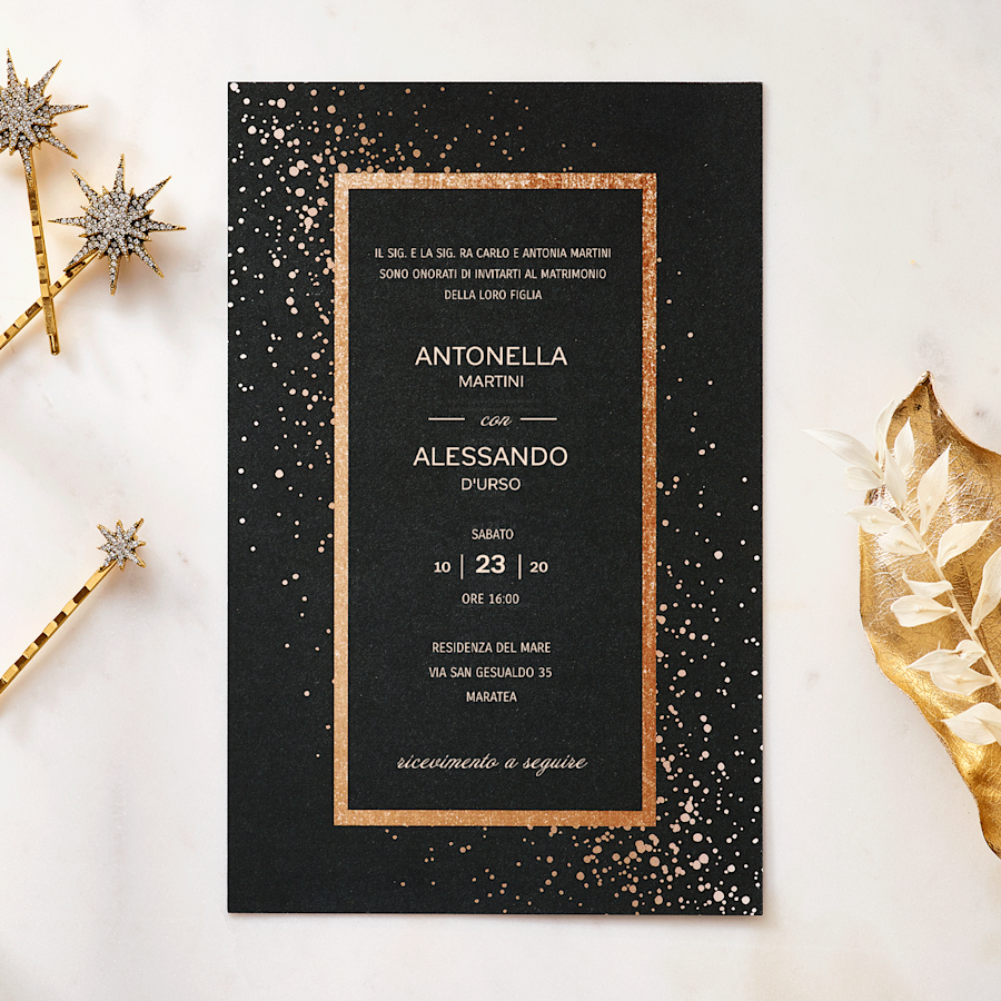 Crea partecipazioni di matrimonio online e inviti nozze | Vistaprint