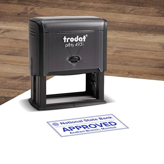 Custom Stamps | Online Stamp Maker | Company Stamp Designs | VistaPrint