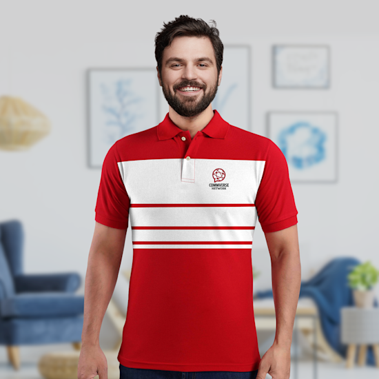 Custom Polo T-shirts | Print Branded Polo Shirts with Logo | VistaPrint