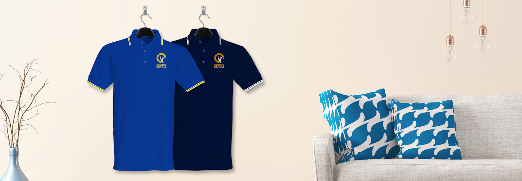 Pikmee Tipline Double tipped Polo T-shirts - Men | Vistaprint