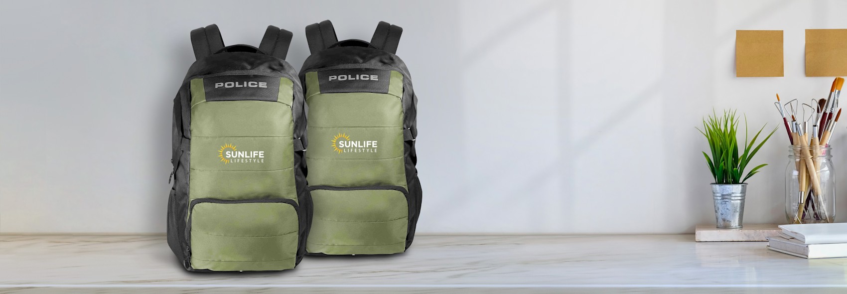 Police Laptop Backpacks | VistaPrint