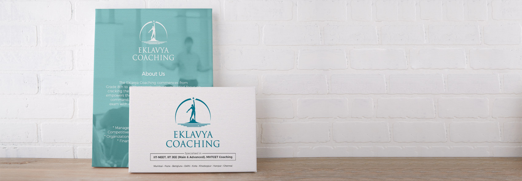 Custom Canvas Signs, Wood Framed Canvas Wall Signs for Business & Home ...