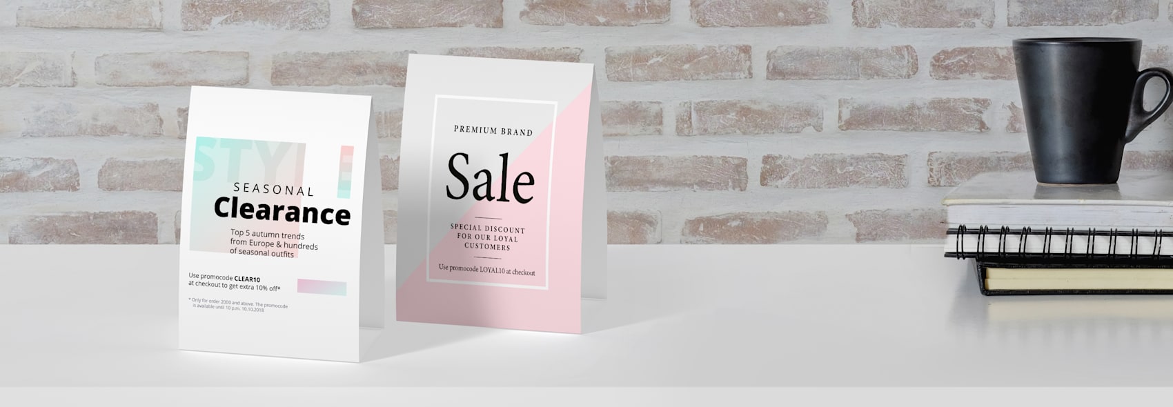 Table Tents Cards, Tent card designs and printing | Vistaprint