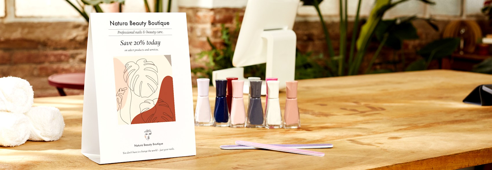 Table Tents Cards, Tent card designs and printing | Vistaprint