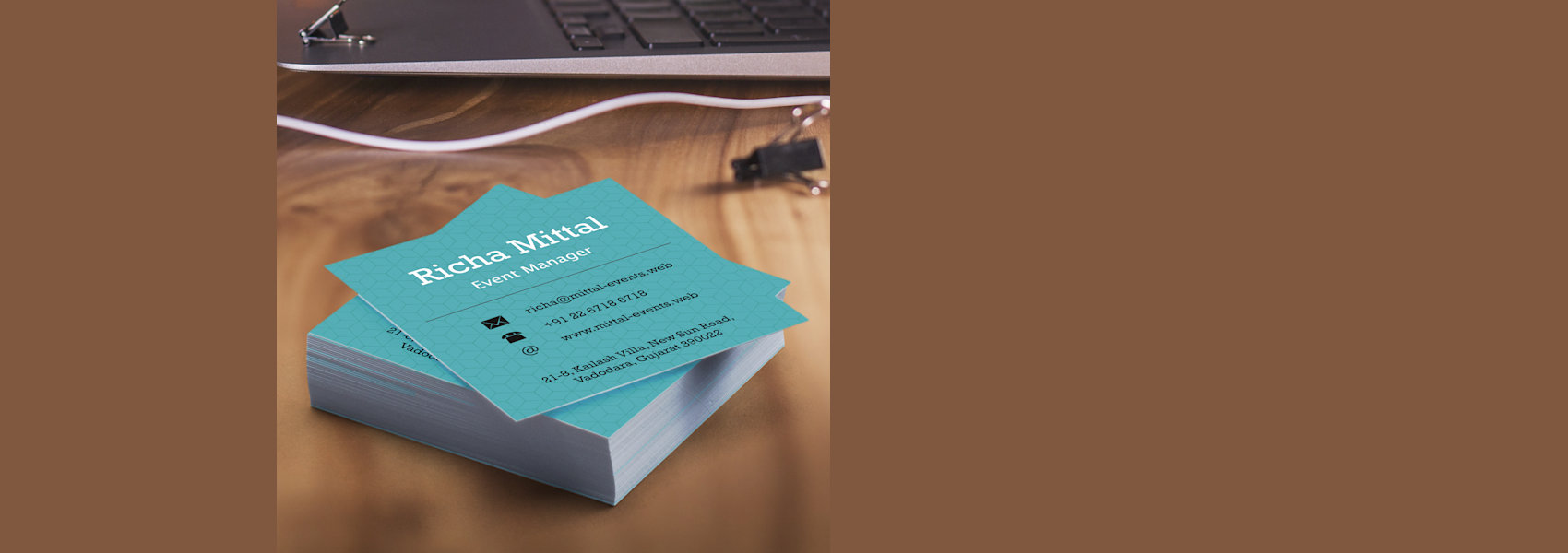 Square Visiting Cards, Square Business cards, Square business card ...