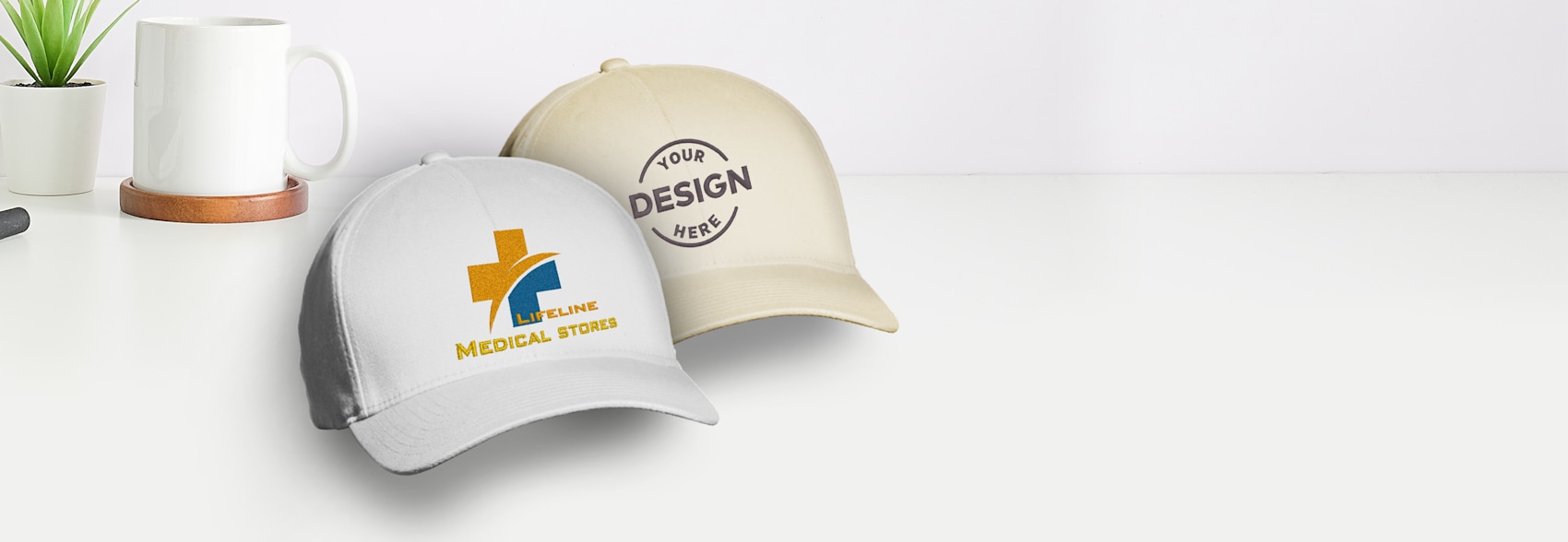 Buy Caps Online - Personalised by Printing & Embroidery | Vistaprint.in
