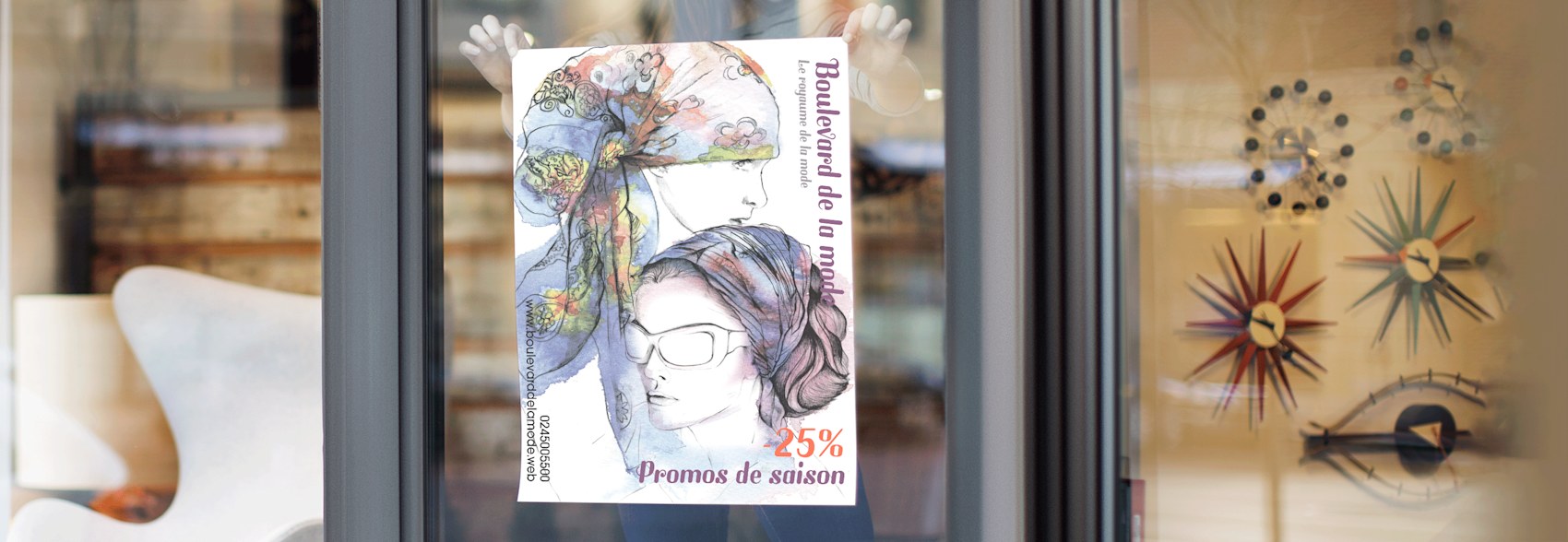 Impression posters, affiches publicitaires personnalisées | VistaPrint