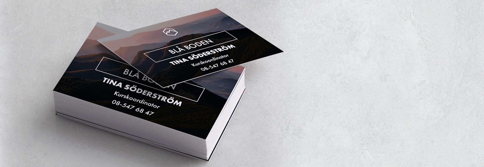 Specialdesignade visitkort, tryck visitkort billigt | VistaPrint