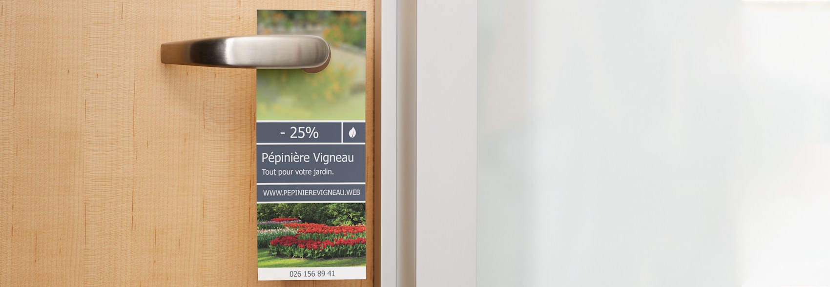 Accroche-portes personnalisés, pancartes imprimées pour porte | VistaPrint