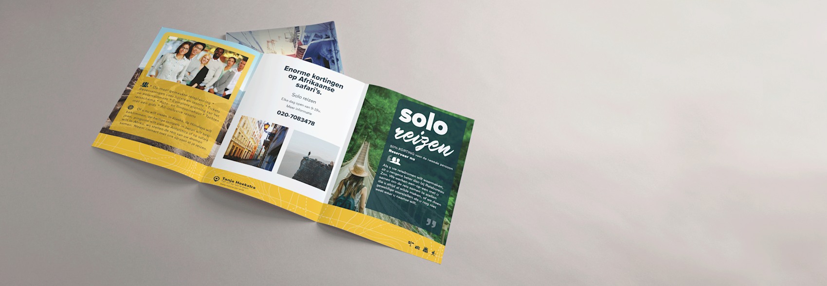 Professionele folders maken, brochure maken | VistaPrint