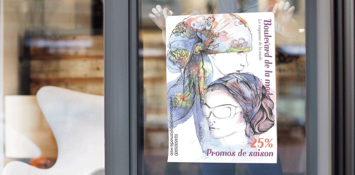 Impression posters, affiches publicitaires personnalisées | VistaPrint