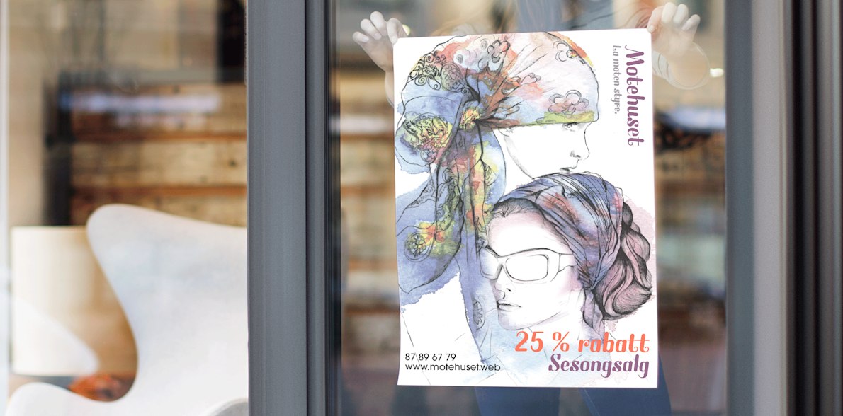 Trykking av tilpasset plakat, kunstplakat, reklameplakat eller ...