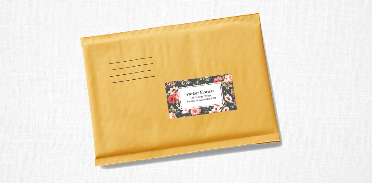 Vistaprint address labels, mailing labels, postage stickers