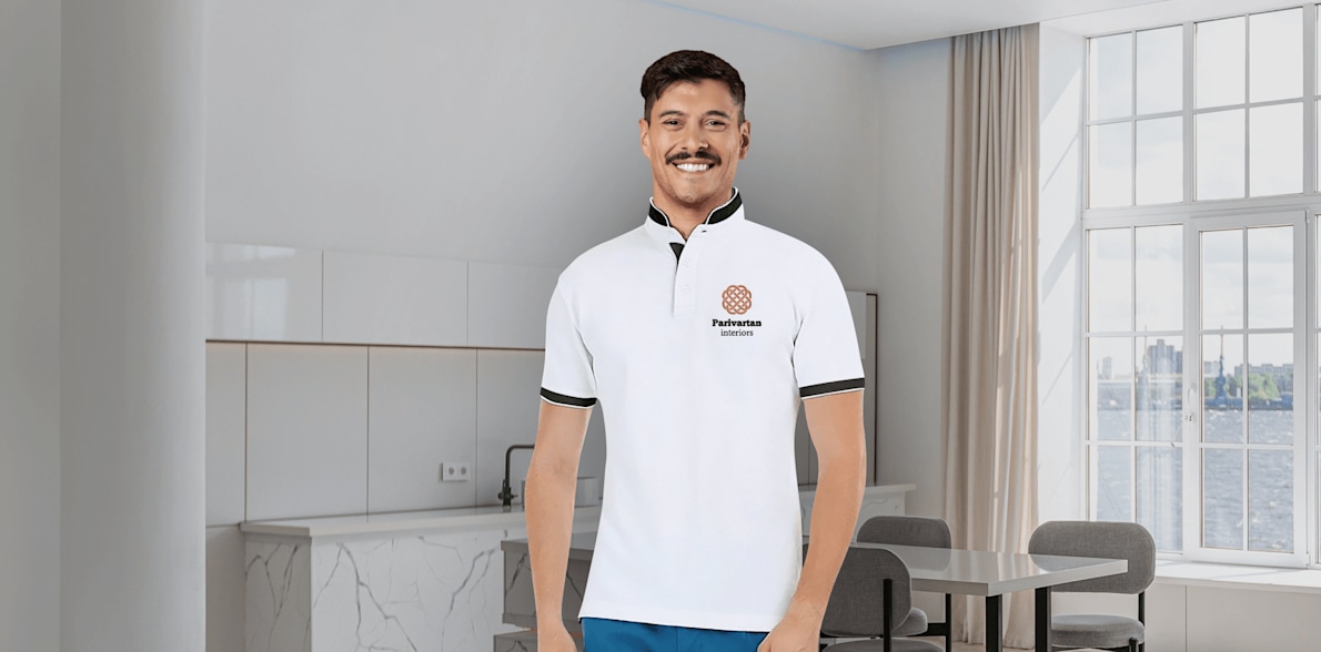 Chinese Collar Polo T-Shirts | Vistaprint