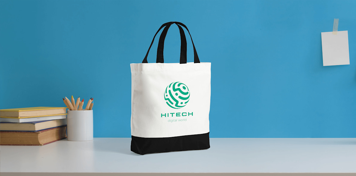 Two Tone Tote Bags | VistaPrint