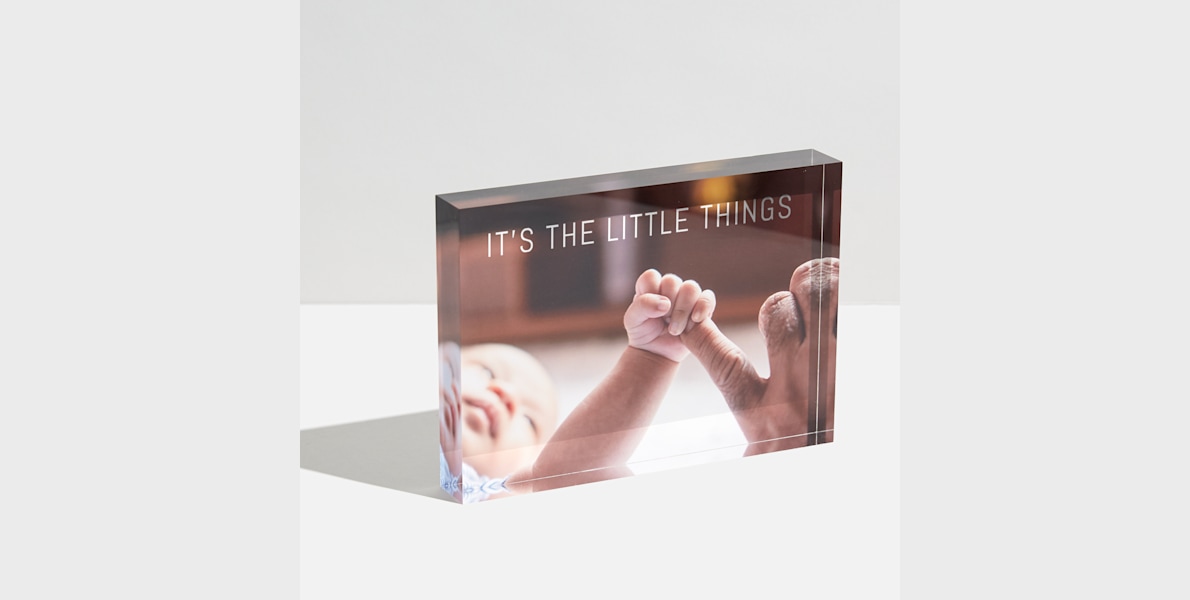 Acrylic Photo Blocks | Custom Picture Acrylic Blocks | VistaPrint