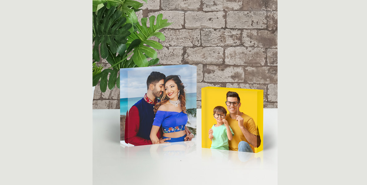 Acrylic Photo Blocks | Custom Picture Acrylic Blocks | VistaPrint