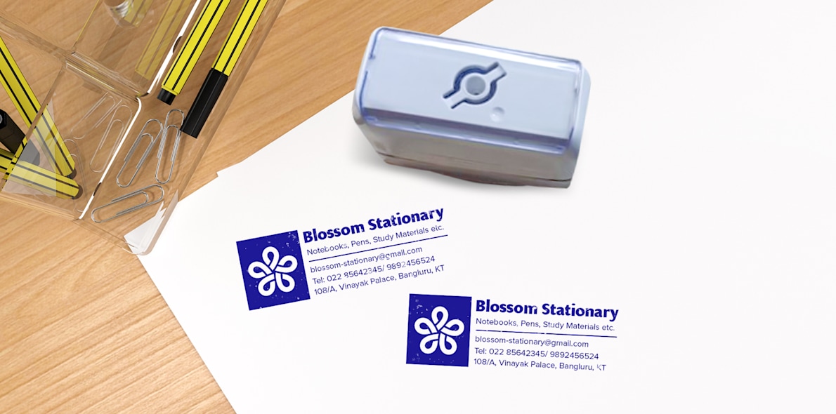 Flashy Pre-Inking Stamps | VistaPrint