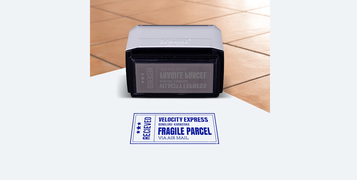 Flashy Pre-Inking Stamps | VistaPrint