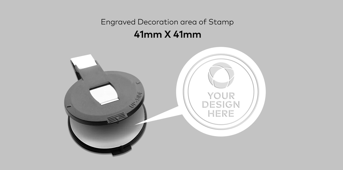 Custom Paper Embossers | Paper Embossing Stamp | VistaPrint