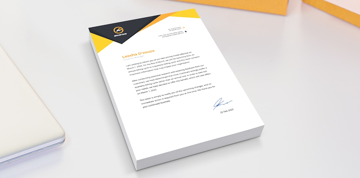 Custom Letterhead Pads | Vistaprint