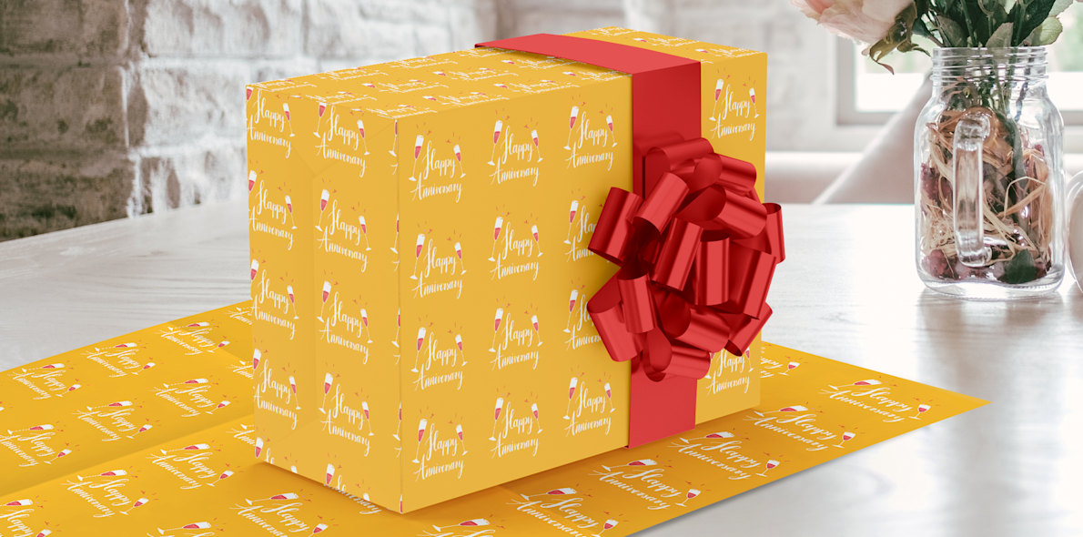 Custom Gift Wrapping Paper | Printed Gift Packing Wrapper Online ...