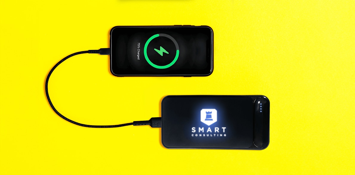 Englow-Logo Glow Powerbank | Vistaprint