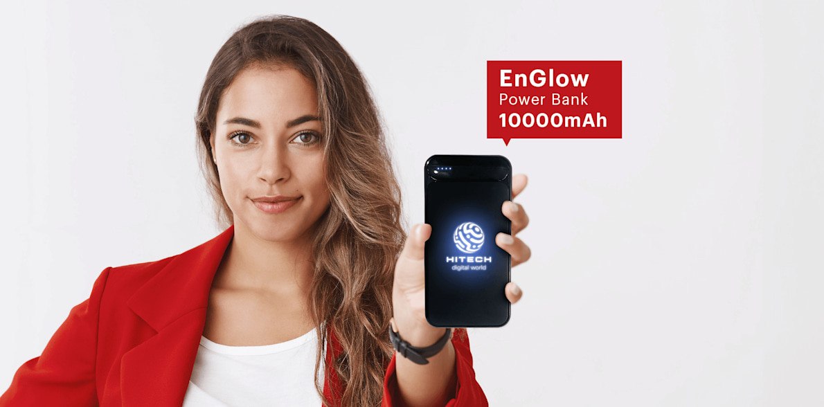 Englow-Logo Glow Powerbank | Vistaprint