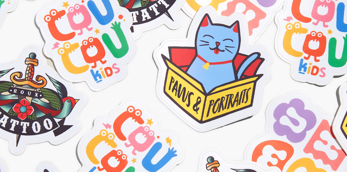 Print Custom Shape Stickers Online at VistaPrint