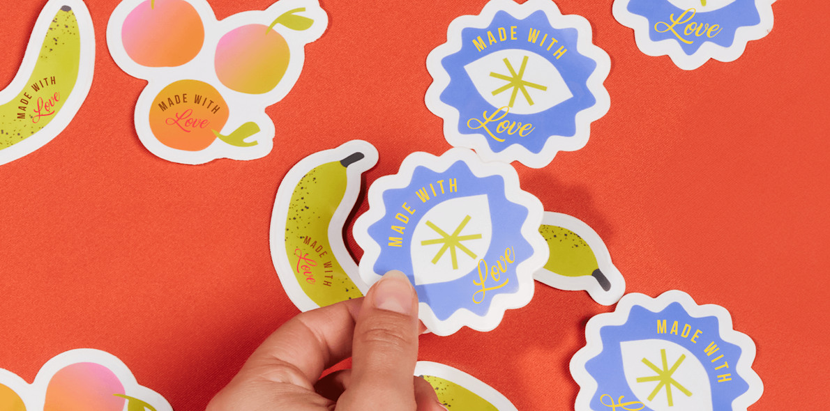 Print Custom Shape Stickers Online at VistaPrint