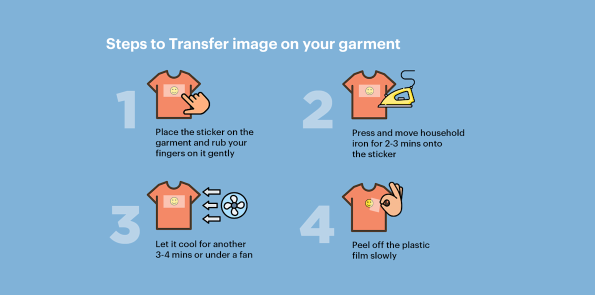 Custom Iron-on Labels & Stickers for Clothes | VistaPrint