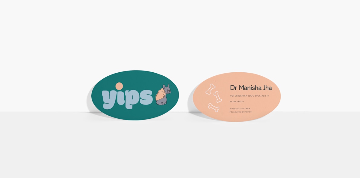 Oval Visiting Cards | Vistaprint
