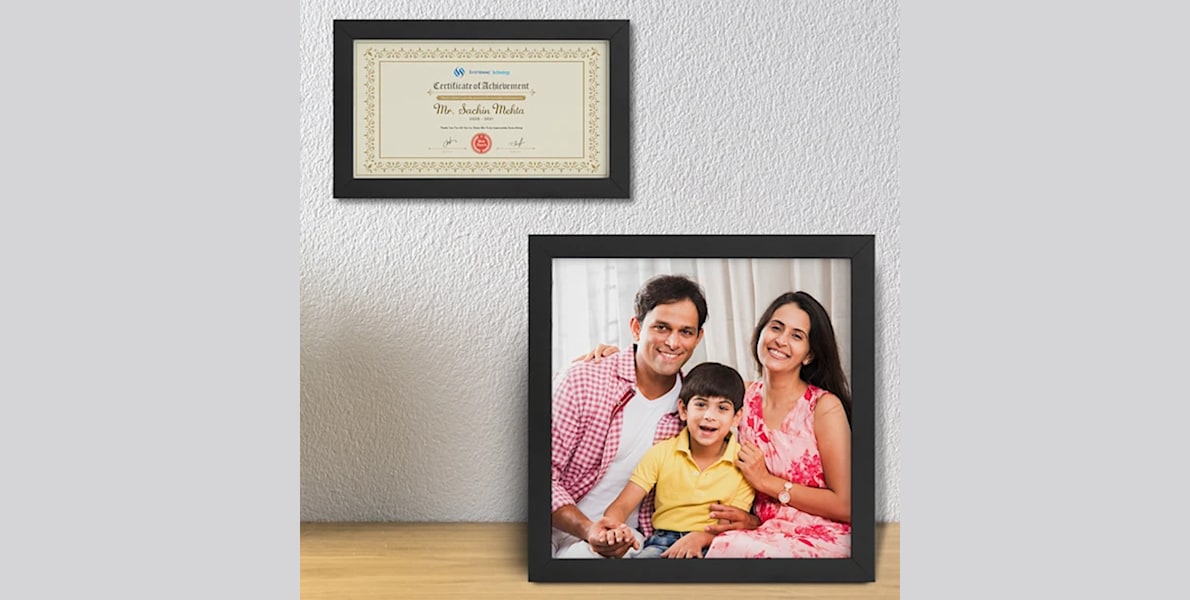 Photo With Frame | Customized Photo Frames Online | VistaPrint