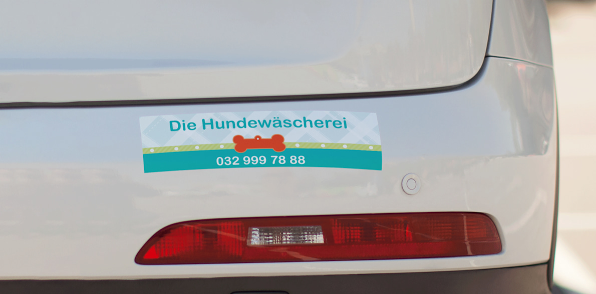 Autoaufkleber, Werbeaufkleber Auto drucken | VistaPrint