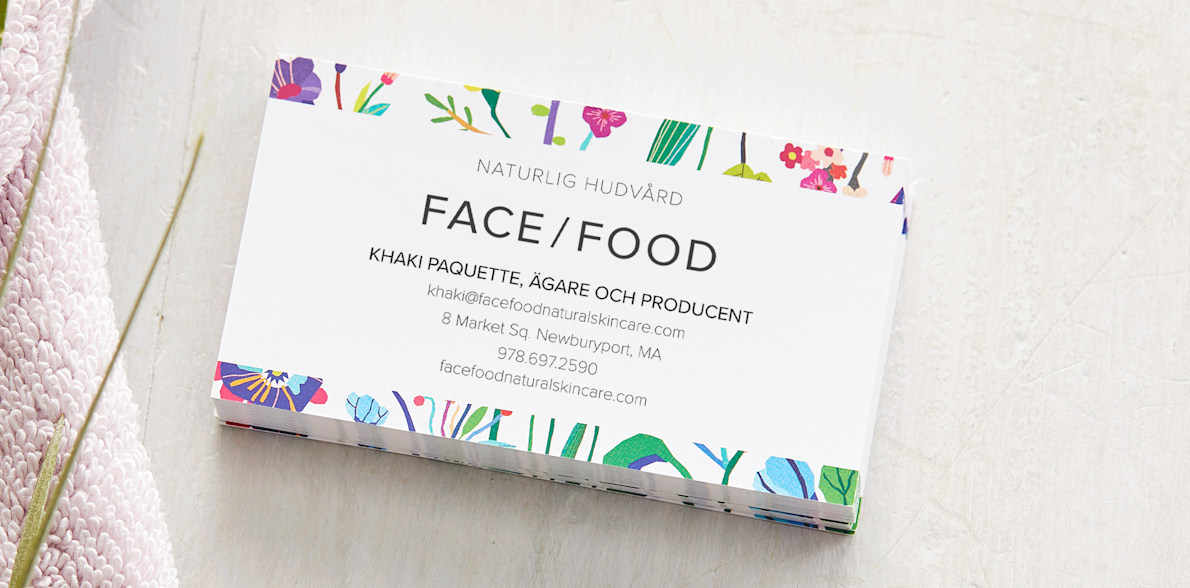 Specialdesignade visitkort med matt finish | Vistaprint