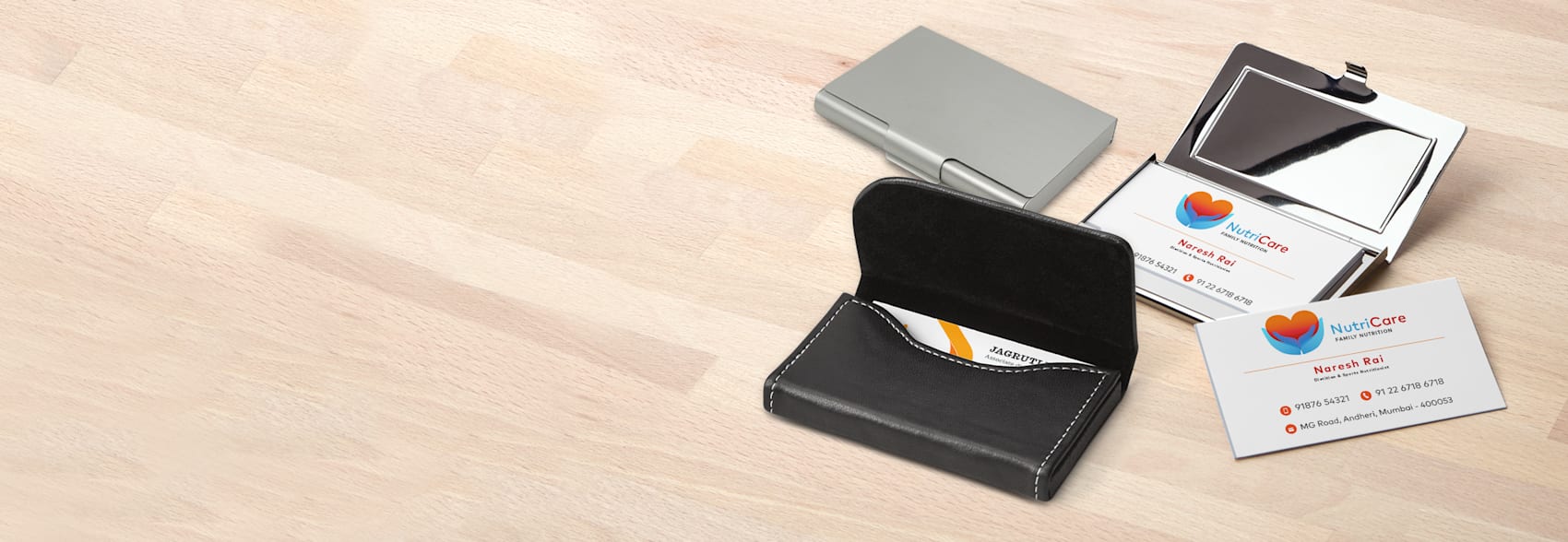 Engraved Visiting Card Holders, Personalised Holders | Vistaprint