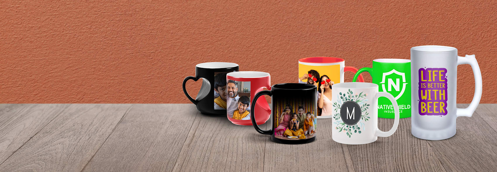 Design Coffee Mugs Online | Personalised Photo Mugs Gifts | Mug Photo ...