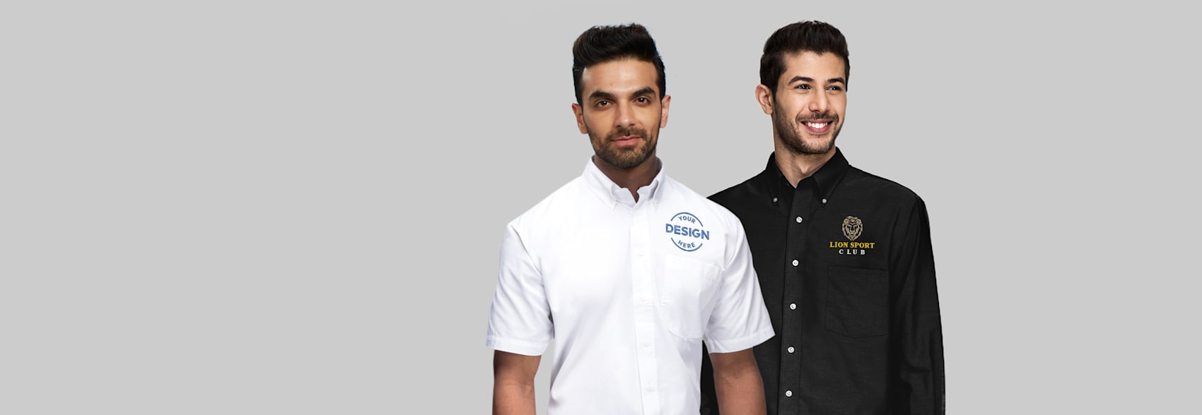 Custom Dress Shirts & Personalised Embroidered Office Shirts | VistaPrint