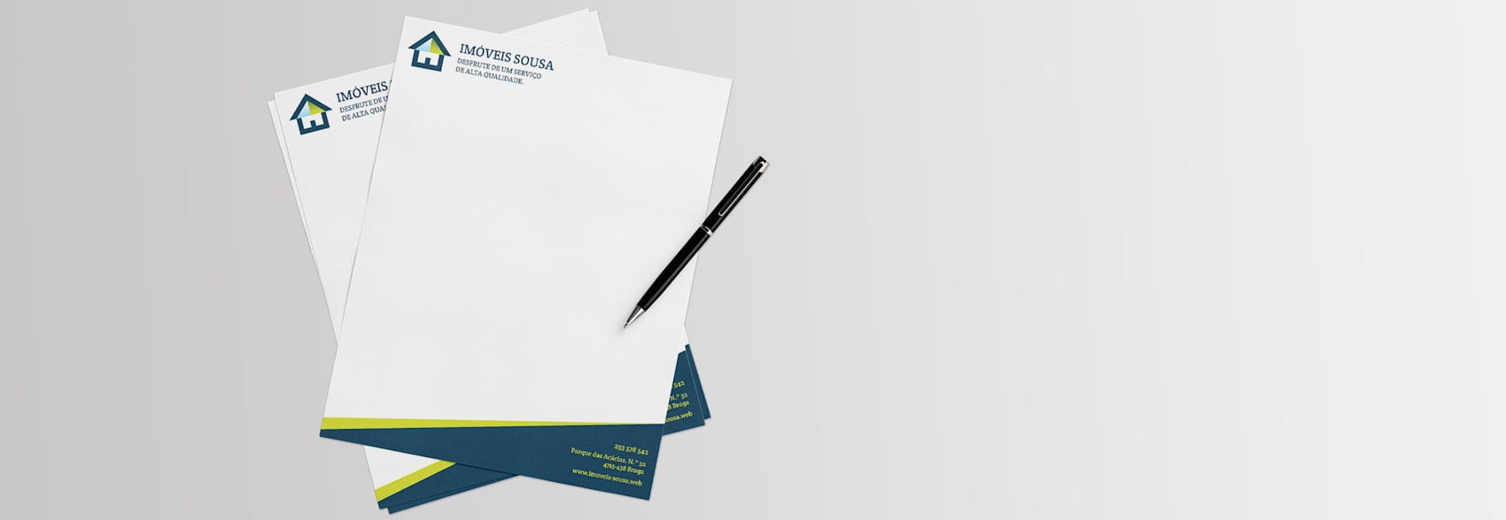 Papel Timbrado, Papel Timbrado da Empresa | Vistaprint