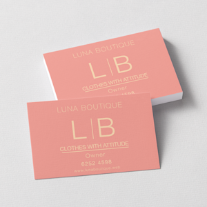 Custom Linen Name Cards | Vistaprint