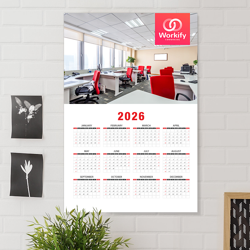 poster calendar template
