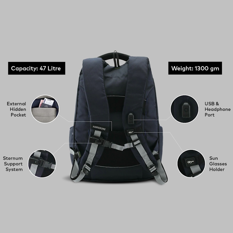 Harissons Sirius Laptop Backpacks | VistaPrint