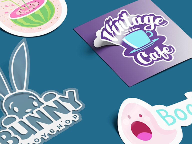 Adesivi personalizzati - Stampa Stickers Personalizzati -Vistaprint