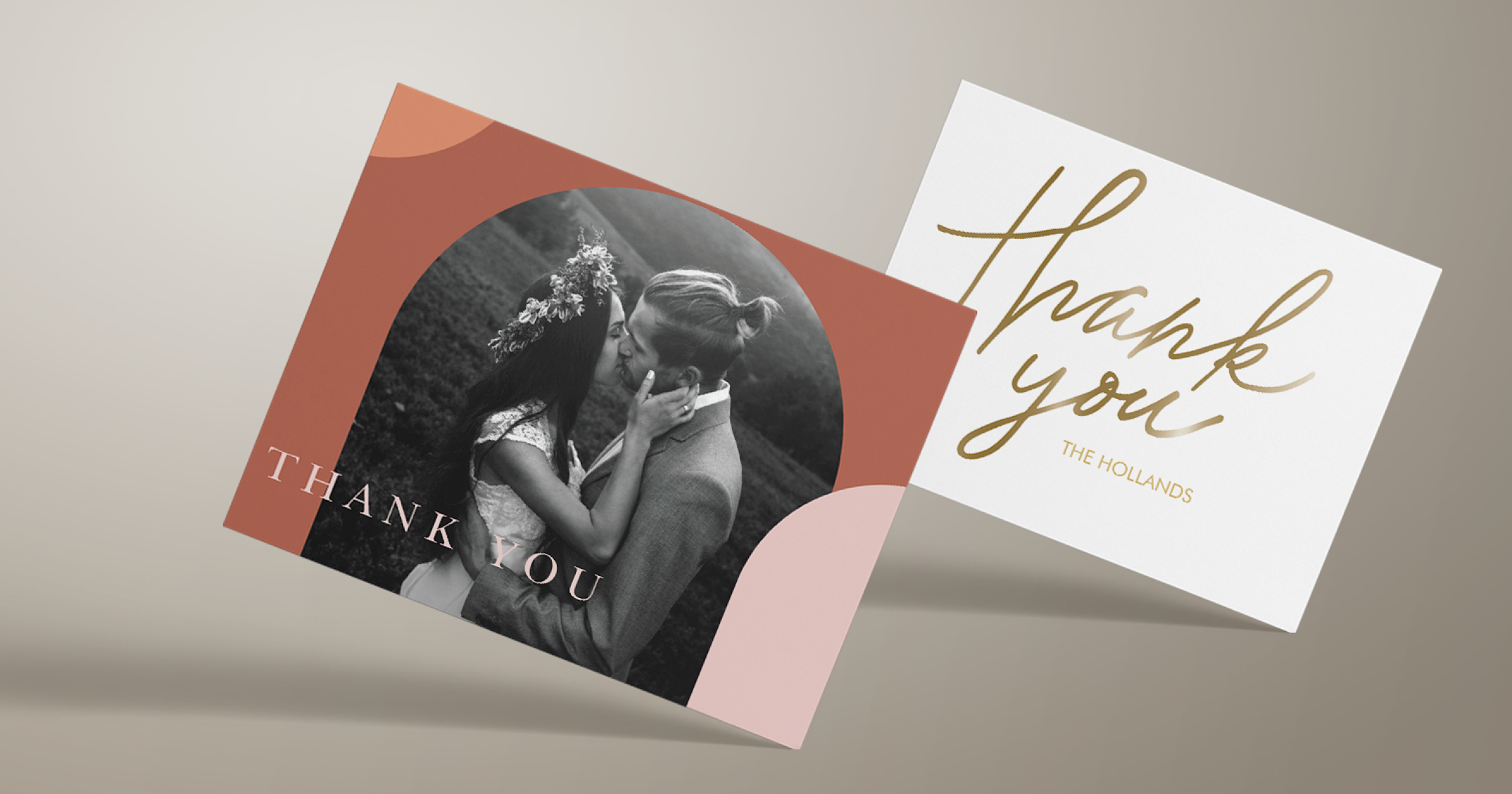 Wedding Thank You Card Templates & Designs | VistaPrint