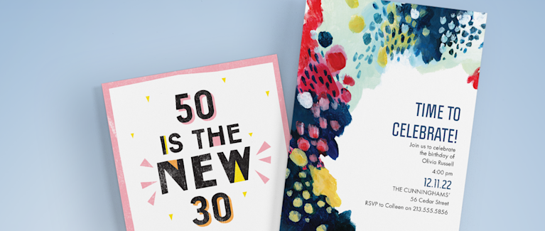 Adult Birthday Party Invitations | Vistaprint