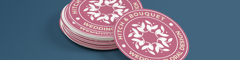 Custom Circle Stickers, Round Labels | VistaPrint