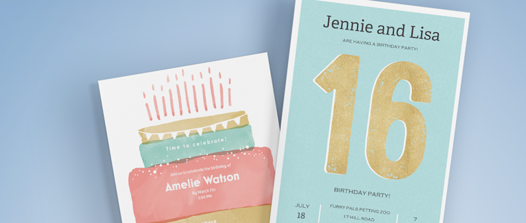 Teen Birthday Party Invitations | VistaPrint