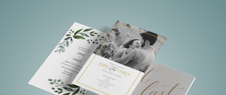 Wedding Invitations UK, Wedding Invites | VistaPrint
