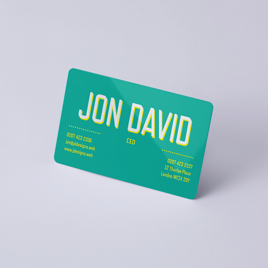 Business card printing: Design your Business Cards online | VistaPrint